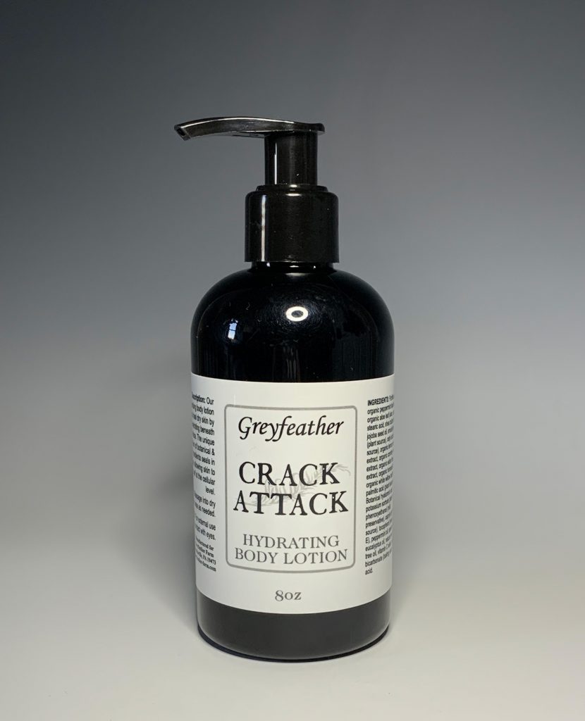 NEW Crack Attack Hydrating Body Lotion - Greyfeather Farm